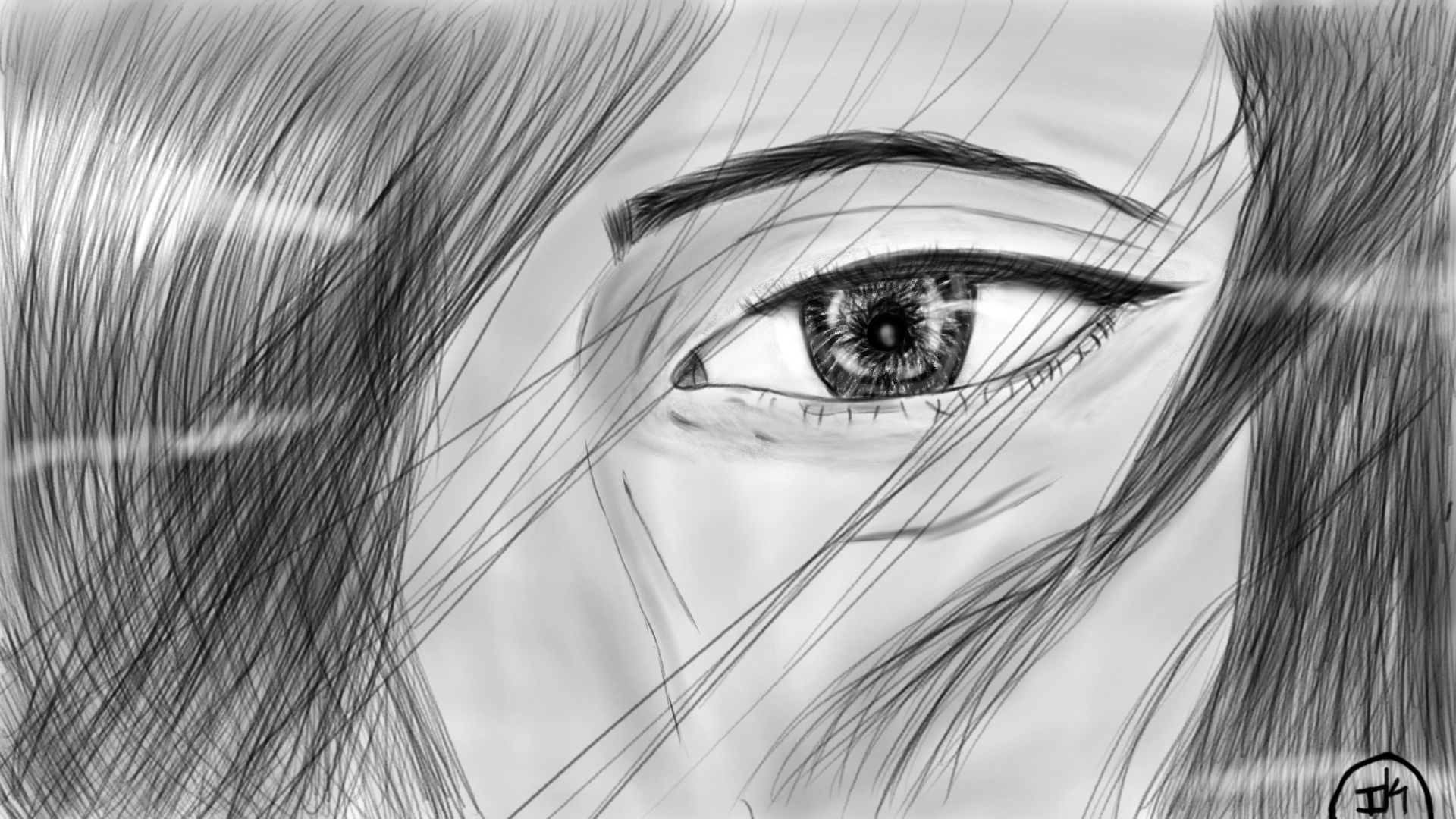 My first complete digital sketch - Finished Artworks - Krita Artists