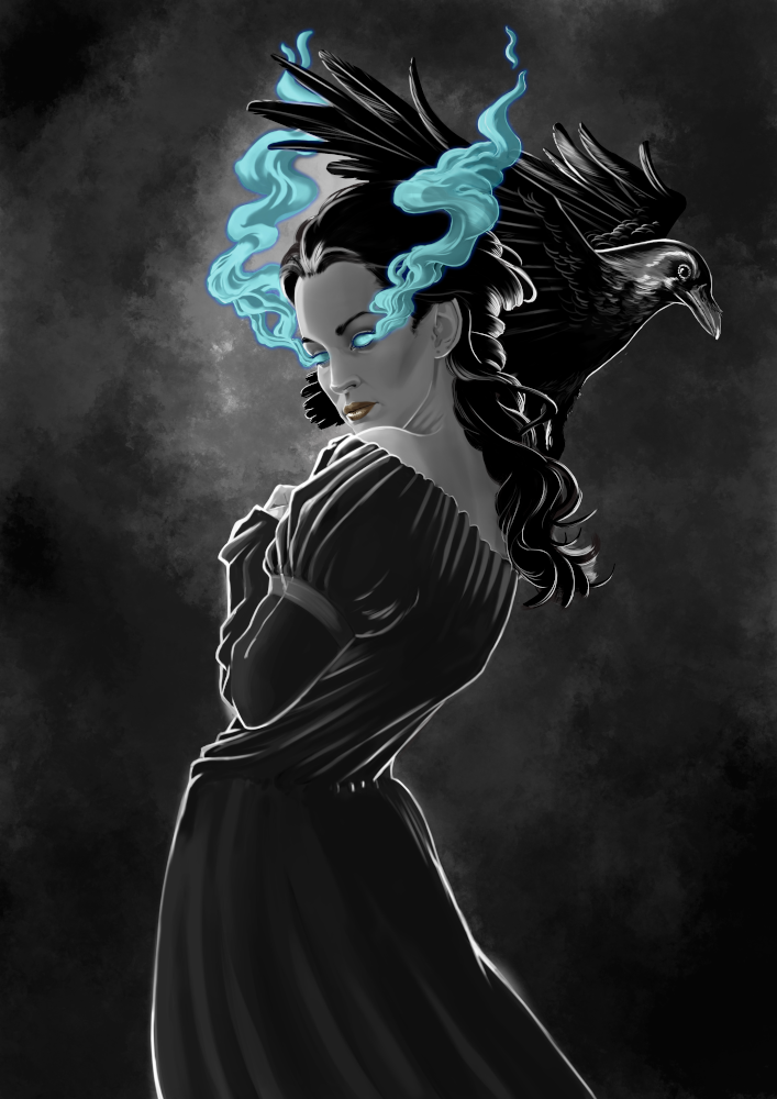 Witchcrow - Finished Artworks - Krita Artists