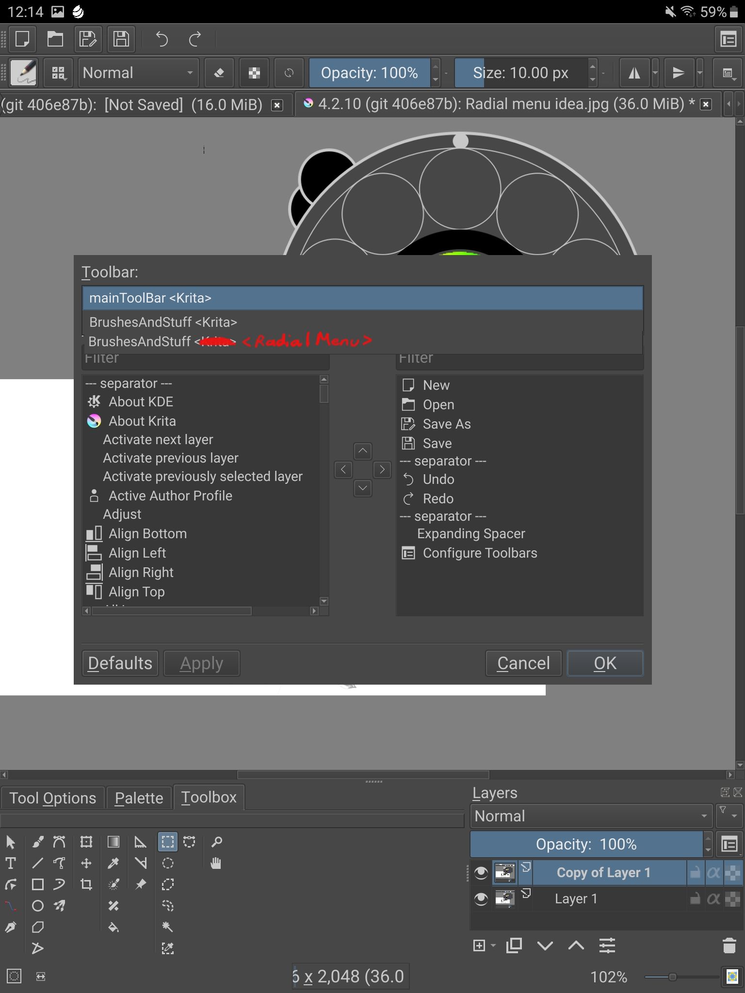 Popup Palette Enhancements Artists Feedback And Testing Krita Artists