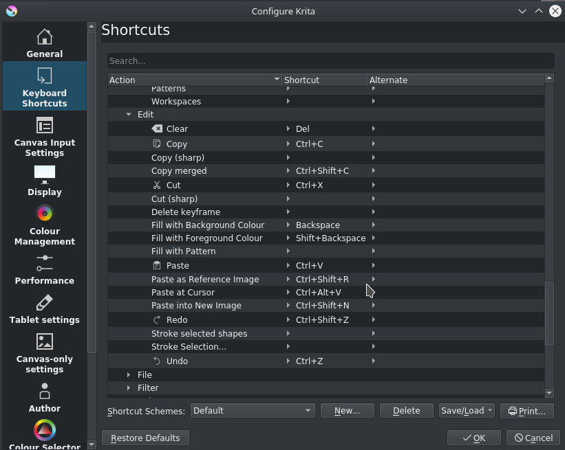 Krita Selection Tool Lanalisting