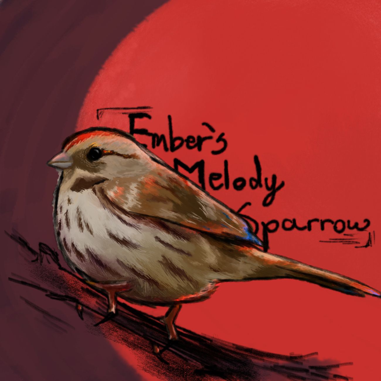 Sparrow - Me, 2020 - Finished Artworks - Krita Artists