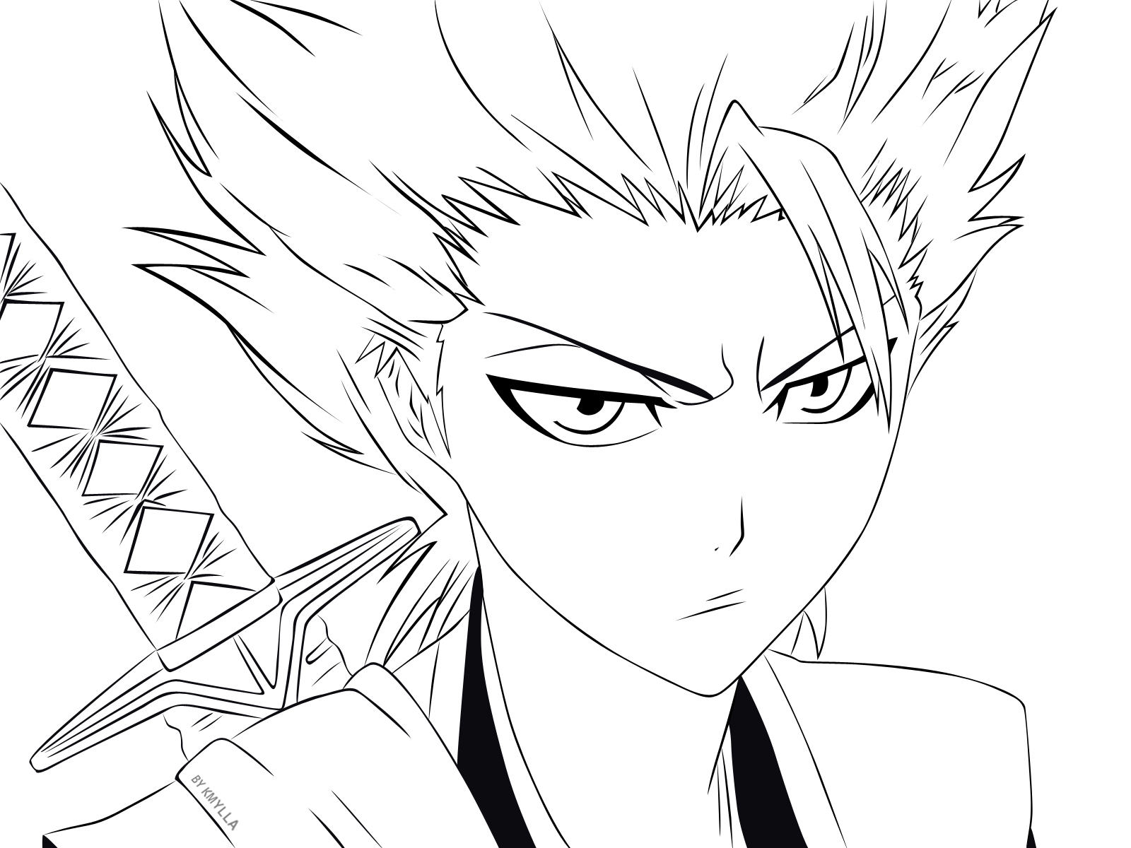 Bleach Character - Finished Artworks - Krita Artists