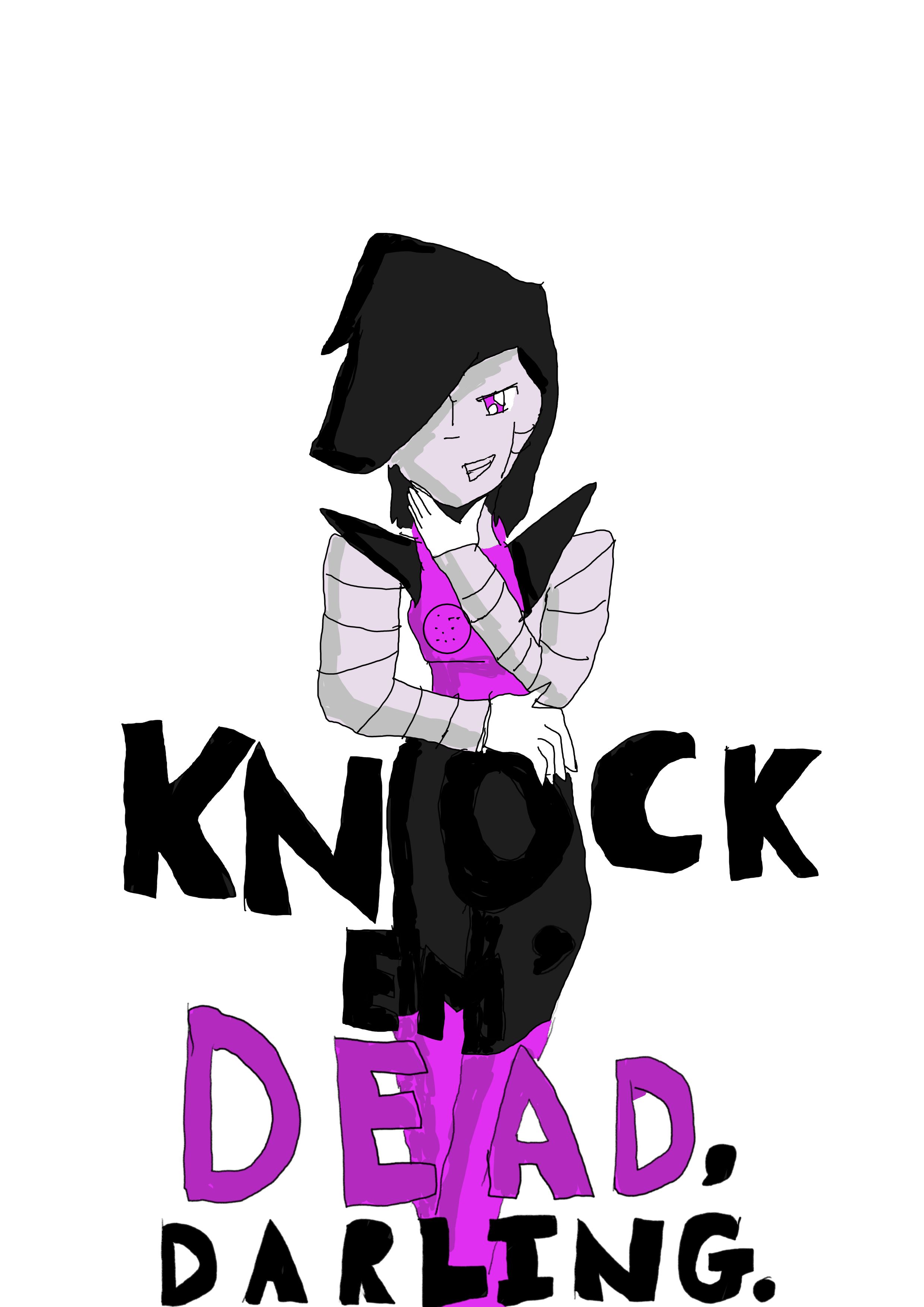 Knock Em' Dead, Darling (Undertale Fanart) - Finished Artworks - Krita ...