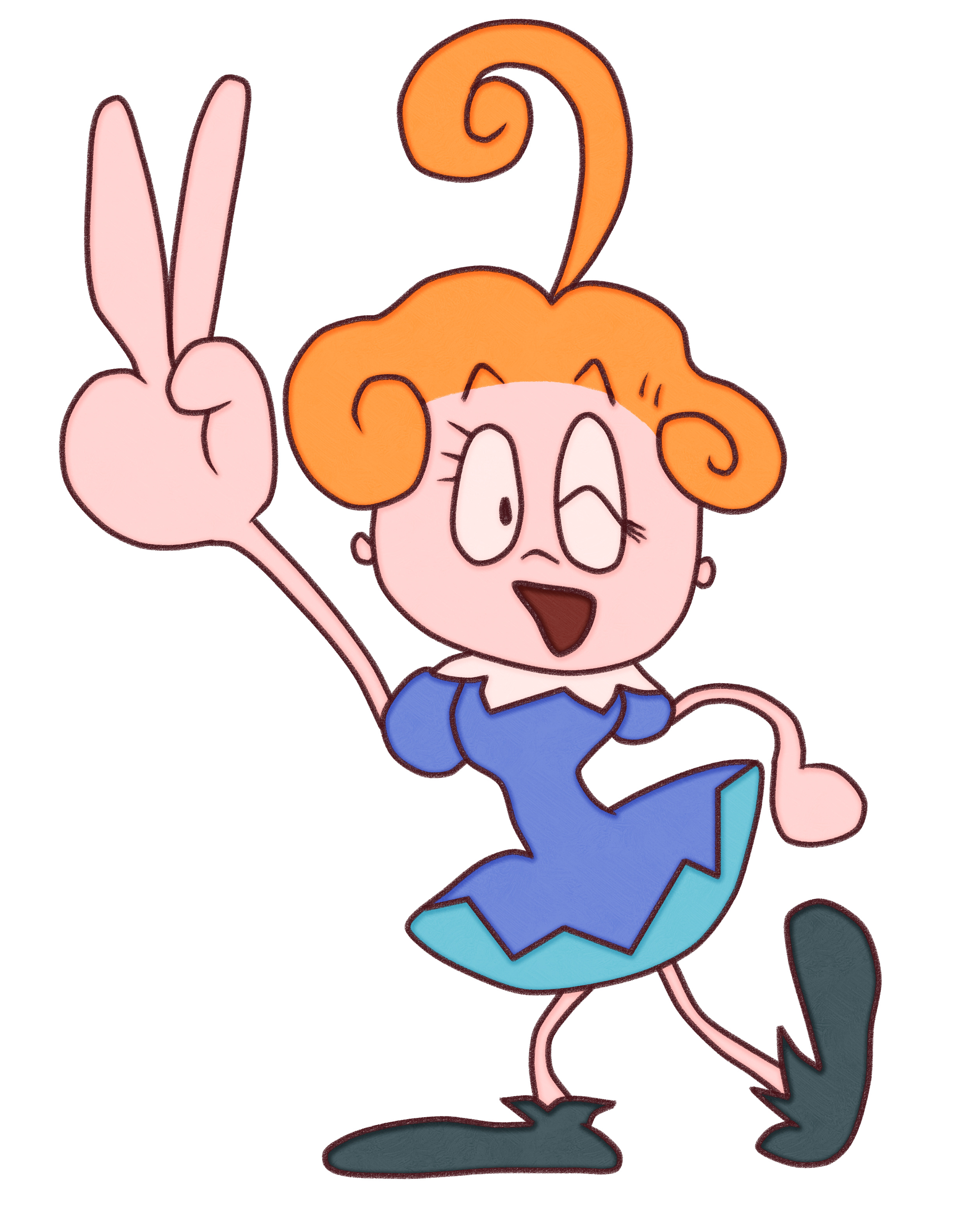 Go! Go! Connie-Chan! - Finished Artworks - Krita Artists