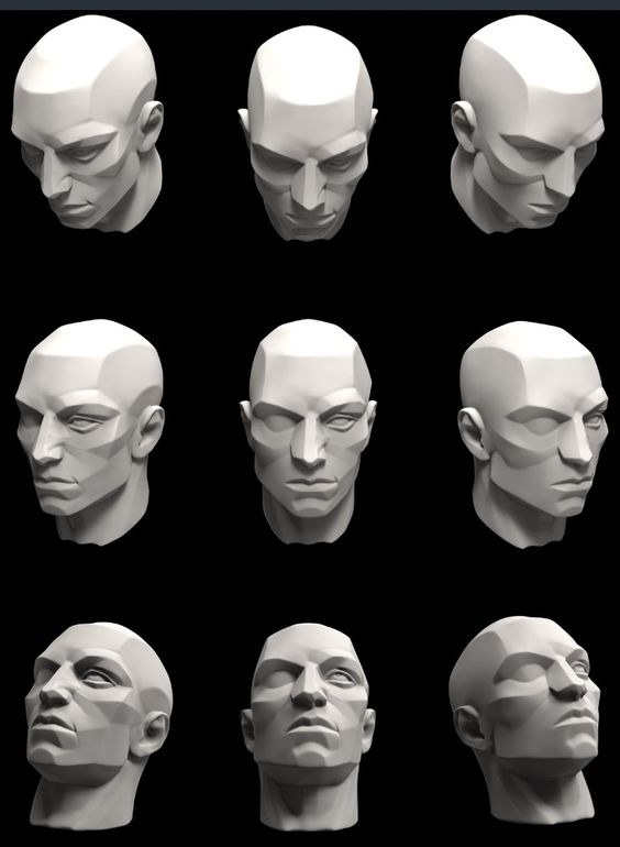 Bald man - sketchbook - Krita Artists