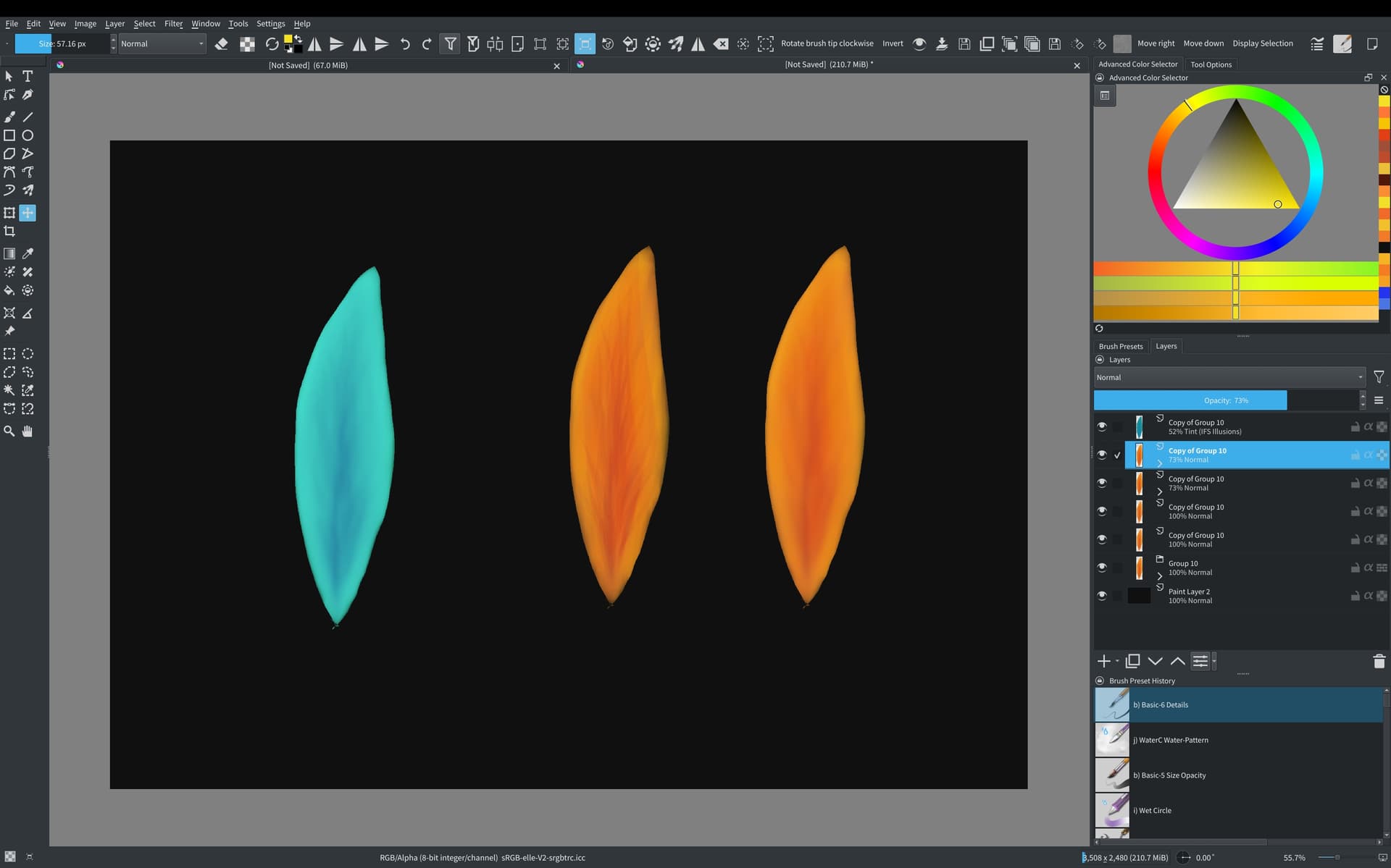 How to recreate this style of textures? - General Questions - Krita Artists