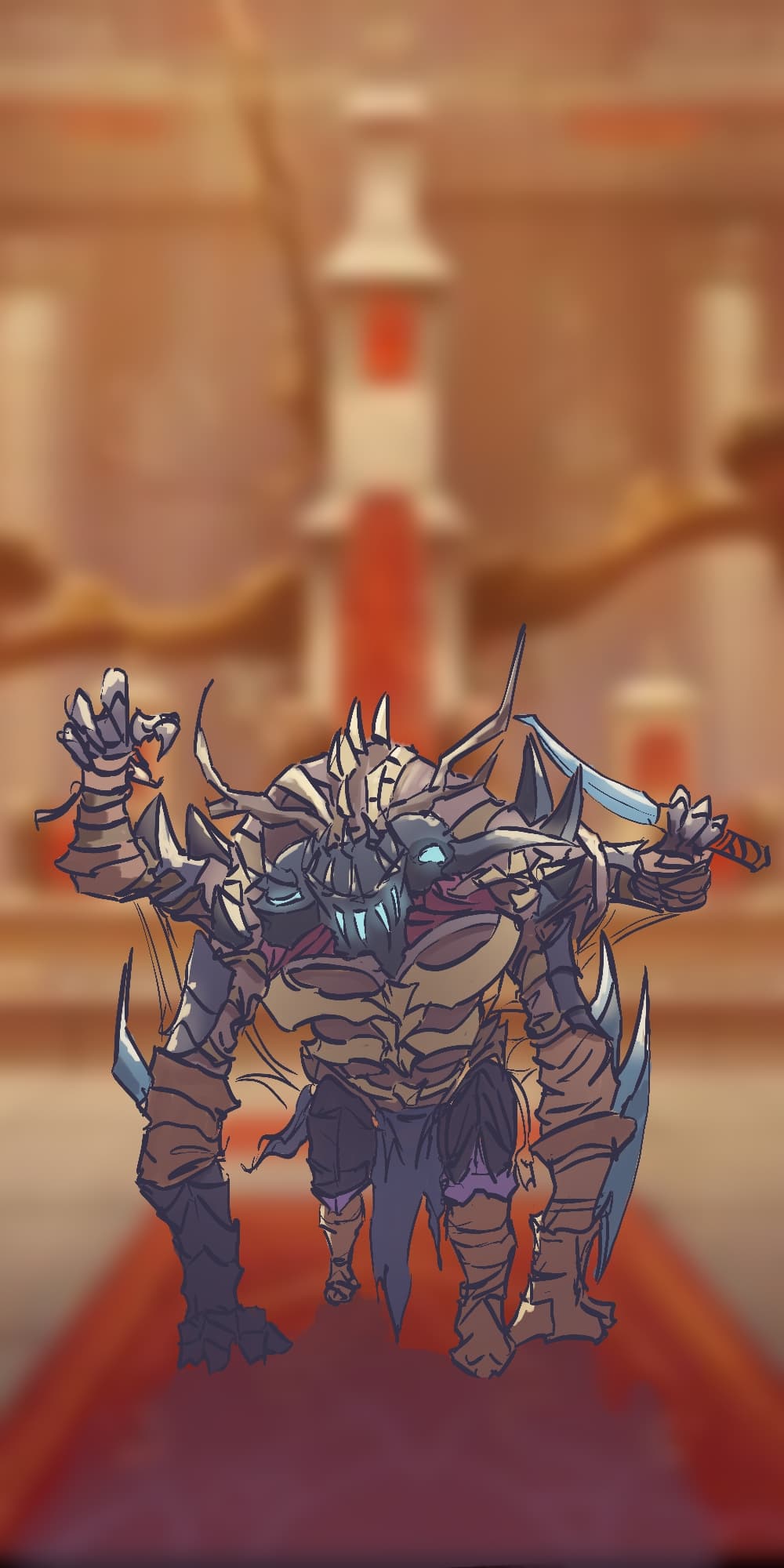 Dread King (2 of 3) - Finished Artworks - Krita Artists