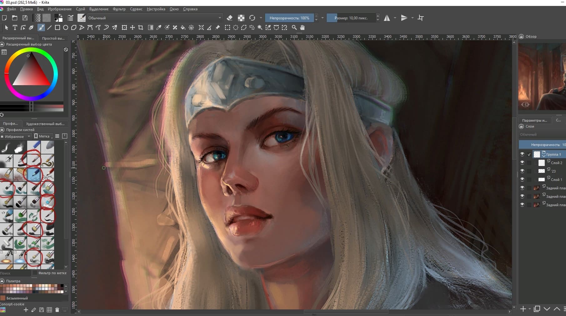 Queen - Finished Artworks - Krita Artists