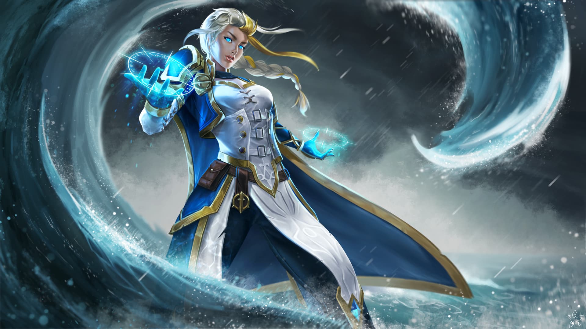 Jaina Proudmoore fanart - Finished Artworks - Krita Artists