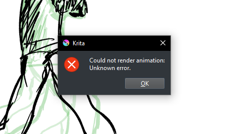 Could not render animation: Unknown error , pls help - General ...