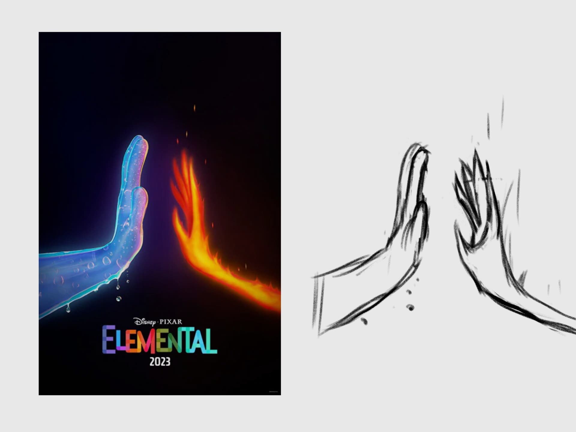 Elemental sketch (who watched this film?) - sketchbook - Krita Artists
