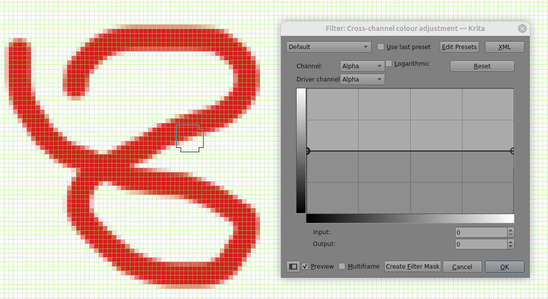 Transform Tool Scaling Causes Blurring Basics And Interface Krita Artists 