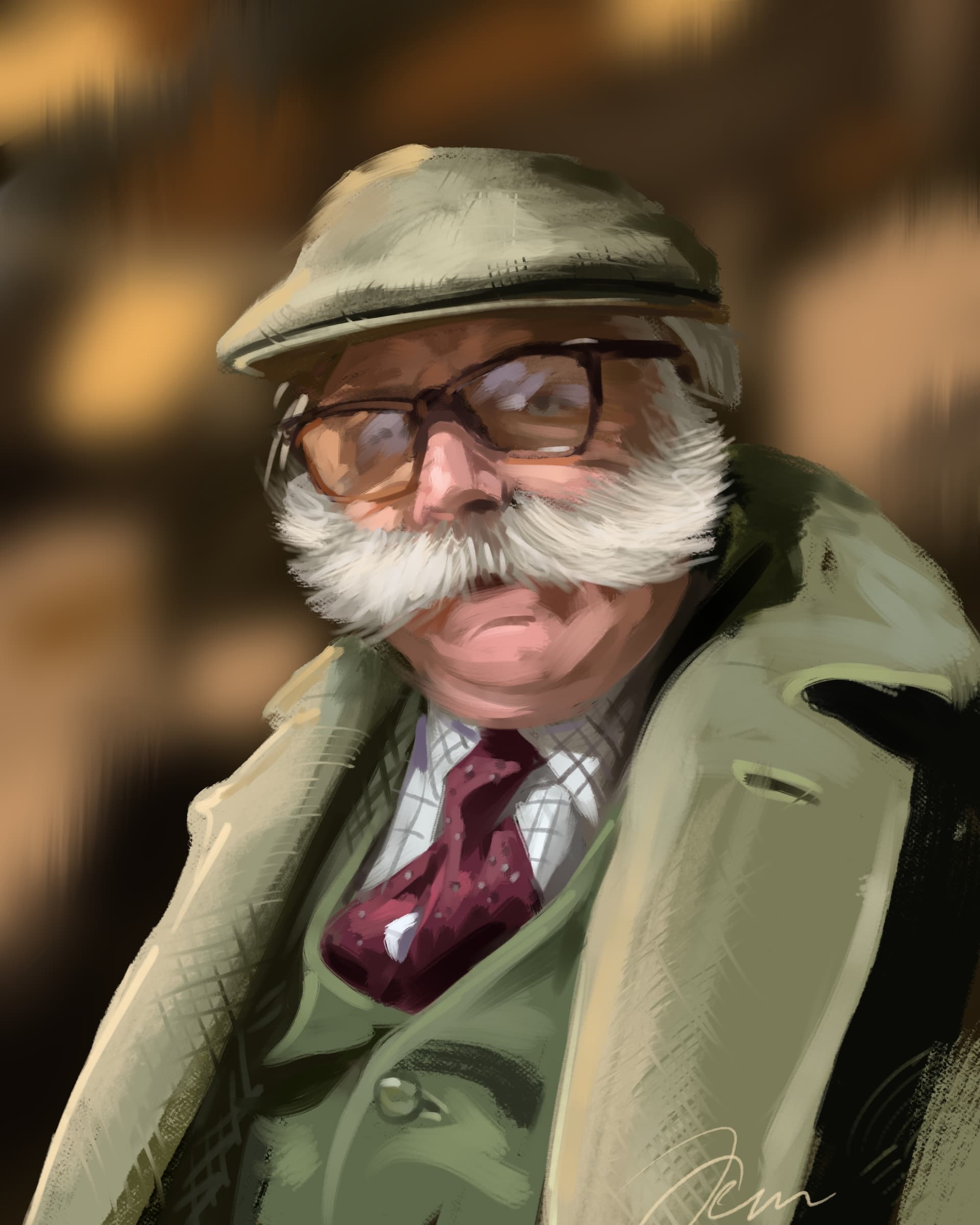Big 'Stache - Finished Artworks - Krita Artists