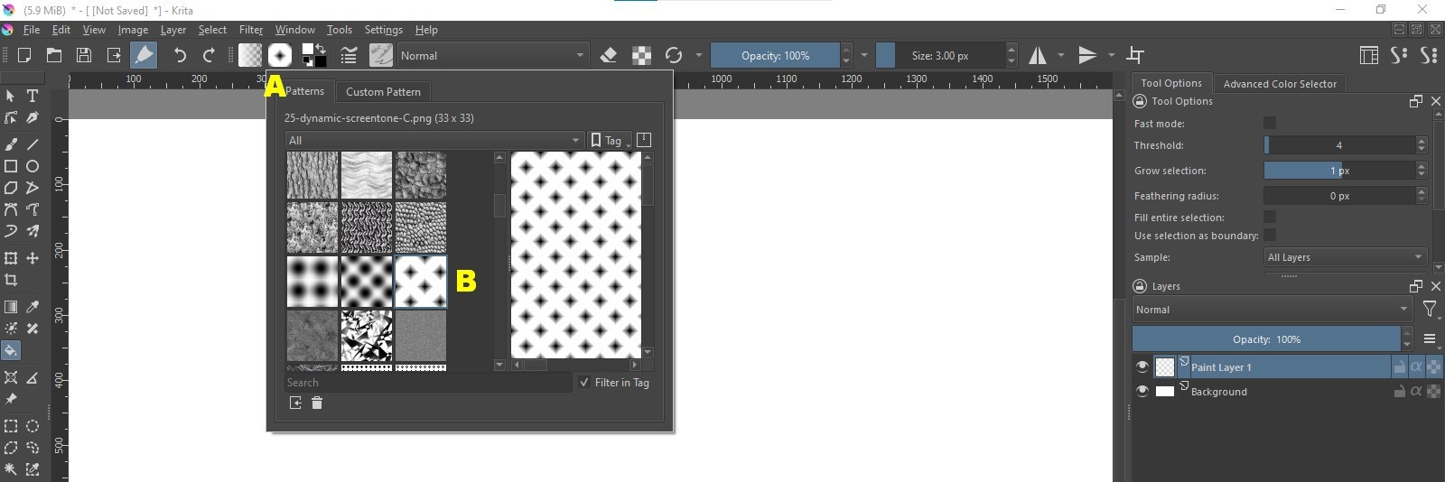 How can I apply a pattern to a layer? - General Questions - Krita Artists