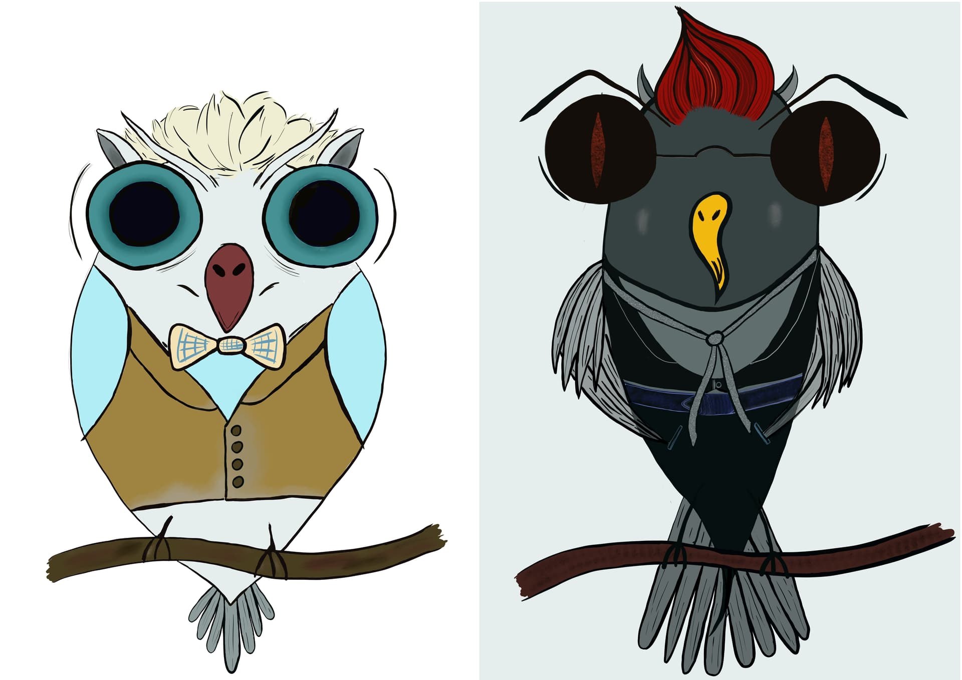 My first Krita drawings - Finished Artworks - Krita Artists