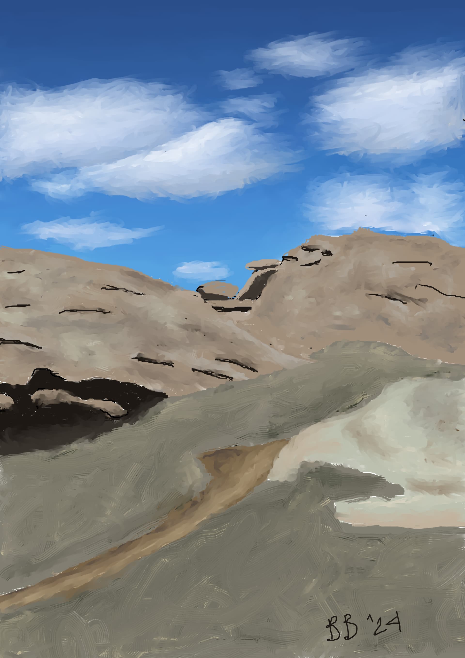 Into the Rocks - Finished Artworks - Krita Artists