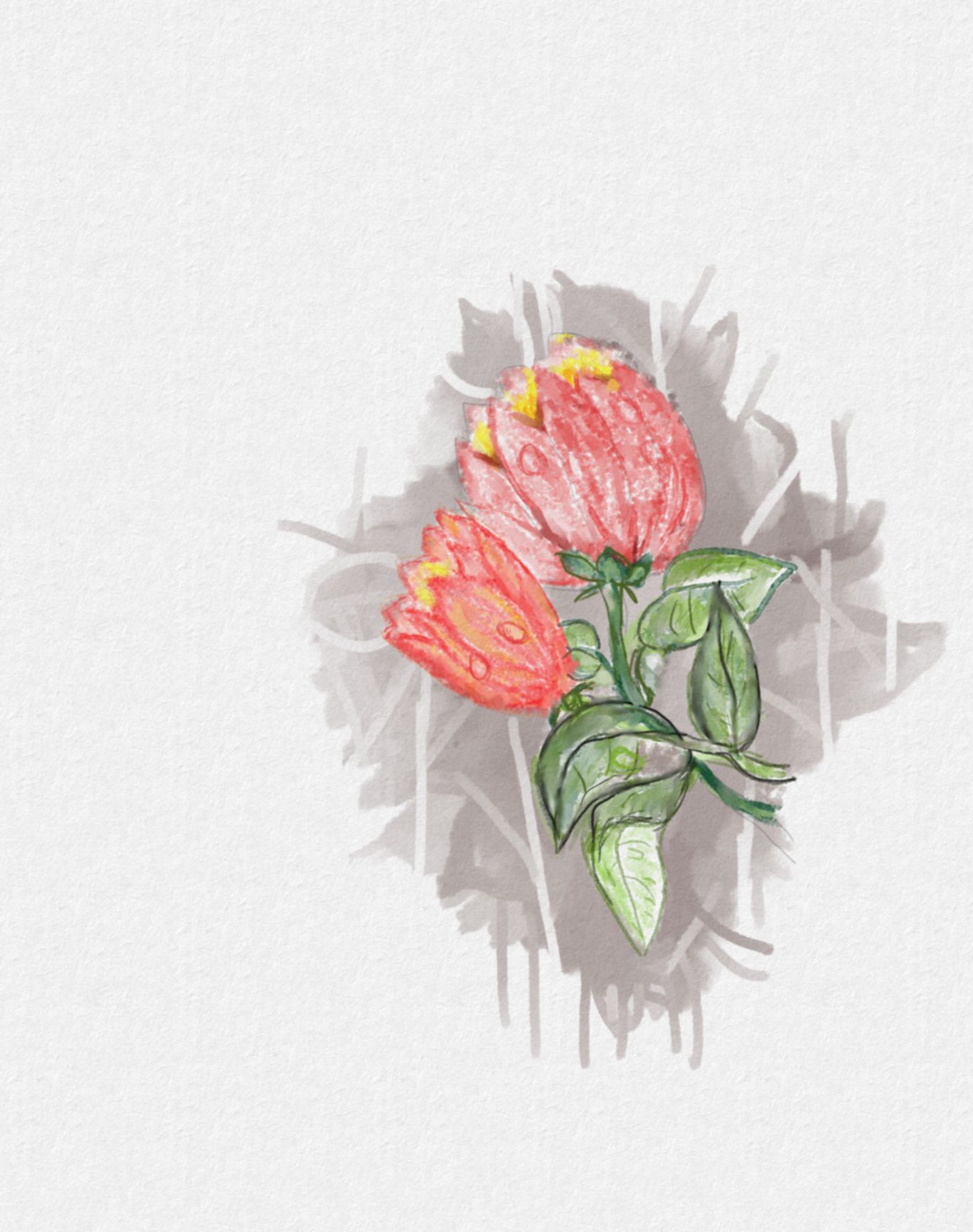 Flowers in water colour - Finished Artworks - Krita Artists