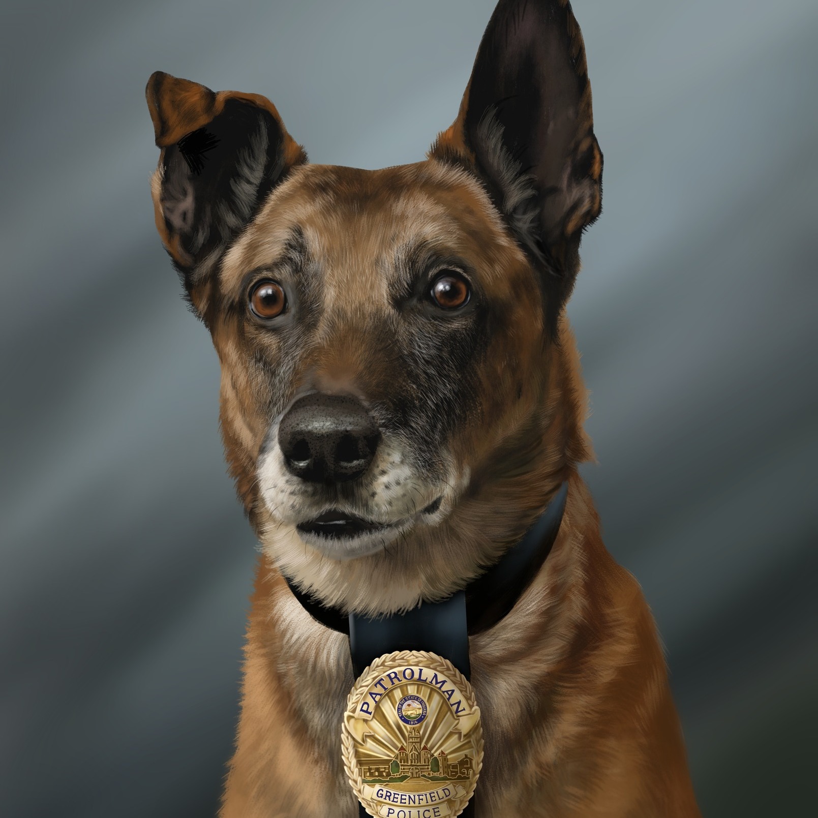 K9 Officer Eragon - Finished Artworks - Krita Artists