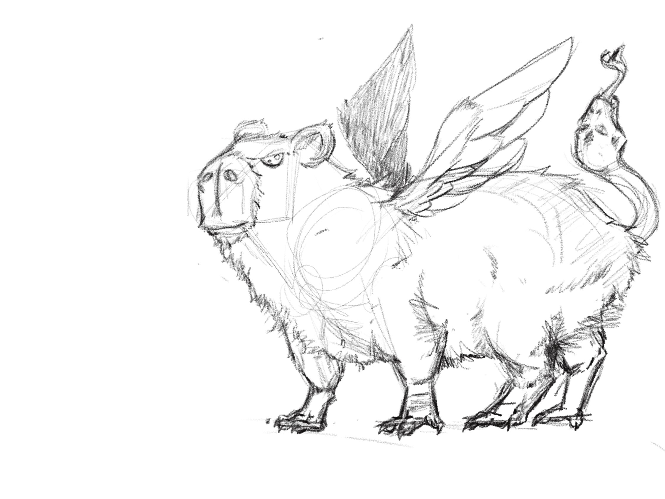 Capibara - Finished Artworks - Krita Artists