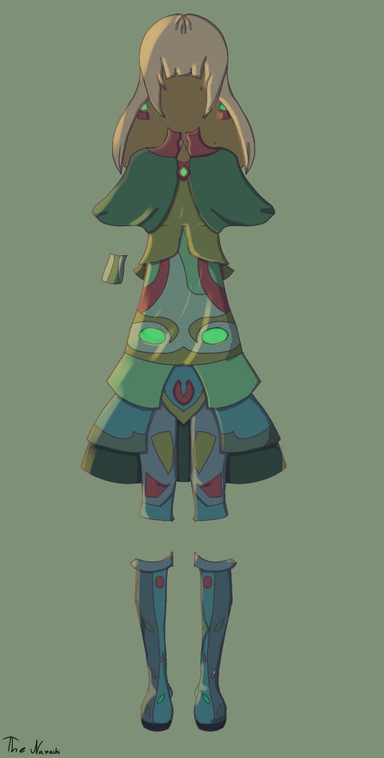 Forest Guardian (outfit design) - Finished Artworks - Krita Artists