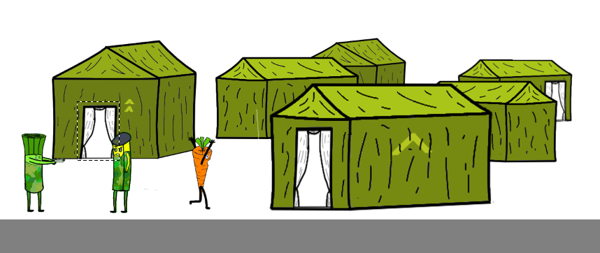 New animation in progres (The vegetables war) - Work In Progress ...