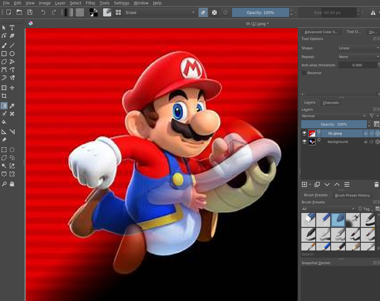How To Fade One Image Onto Another In Krita General ions Krita