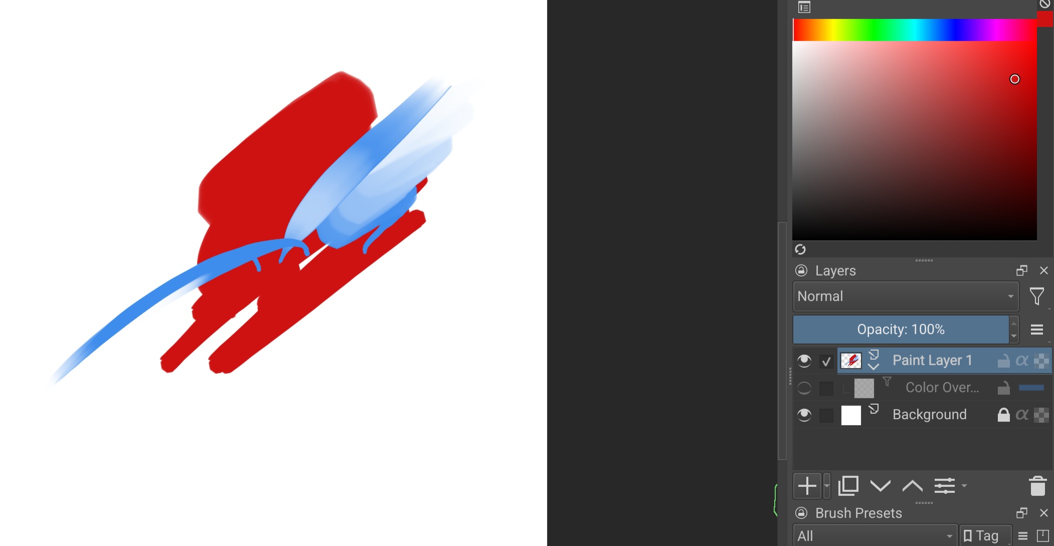 Krita Nightly - Color Overlay Mask Confuses Overlay Mode for Color ...