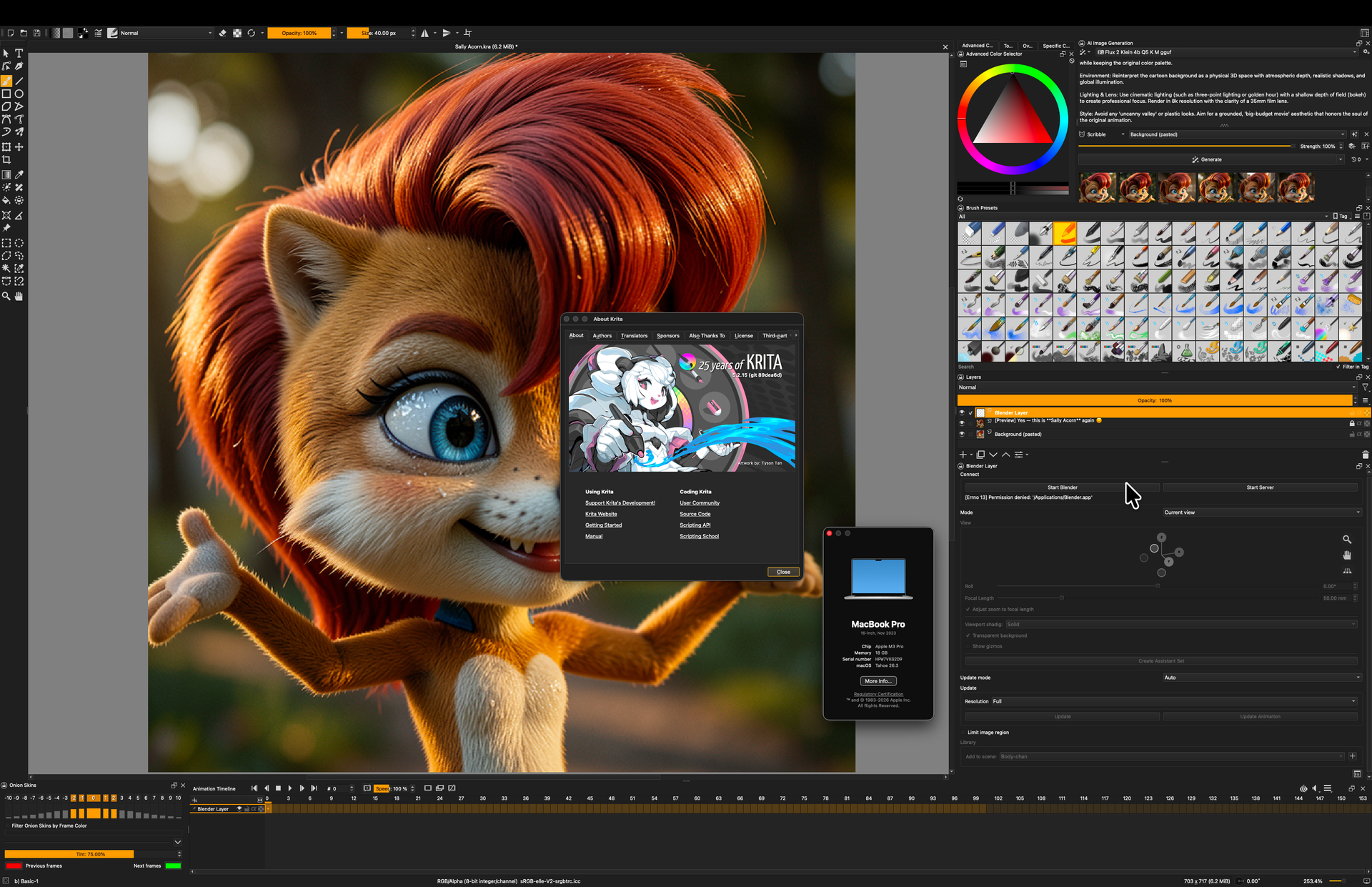Plugin: Blender Layer - Live 3d View in Krita - Page 11 - Plugins and ...