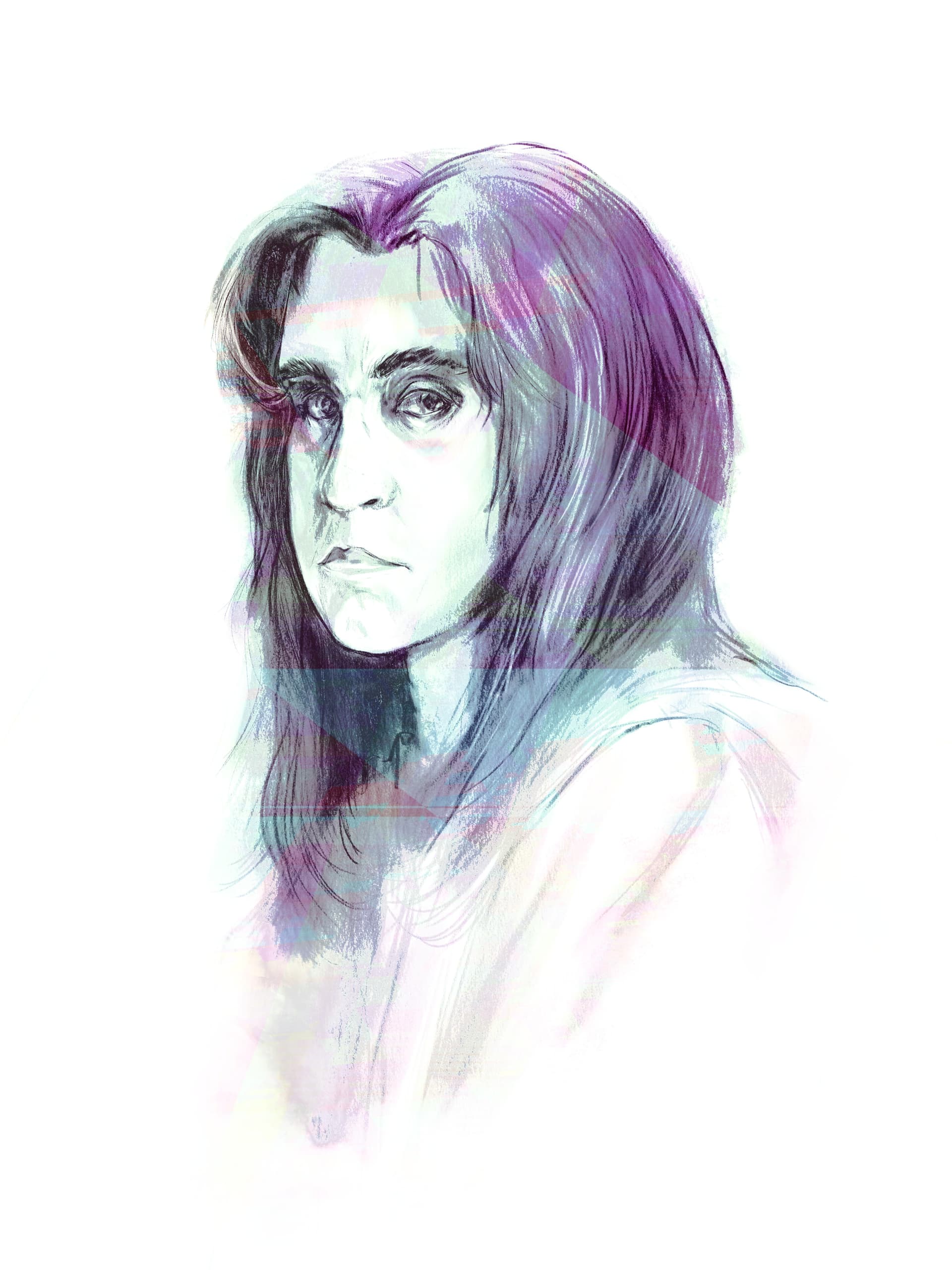 Self portrait from life and from imagination - Finished Artworks ...