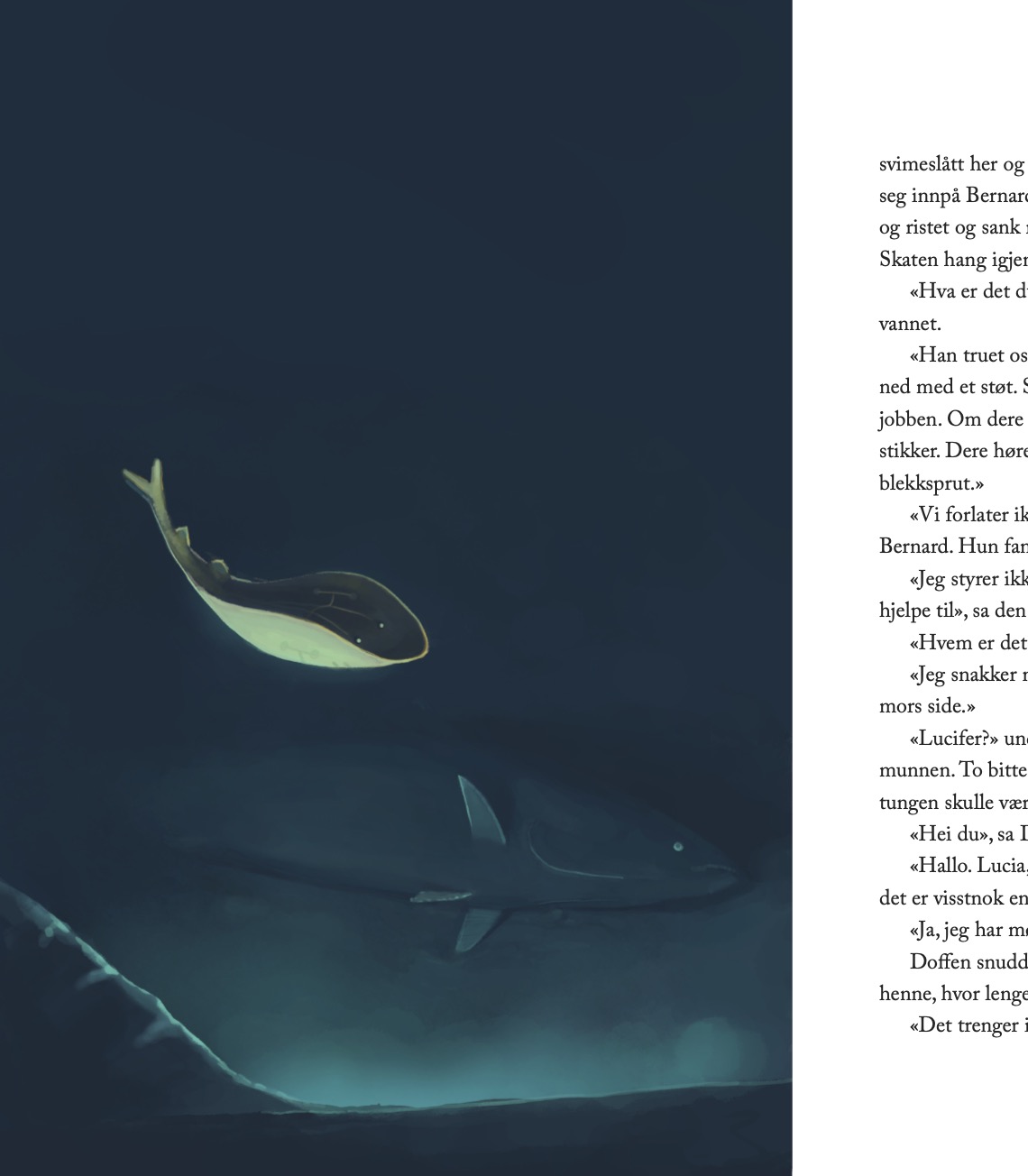 Atlantic torpedo attacked the blue fin tuna - Finished Artworks - Krita ...