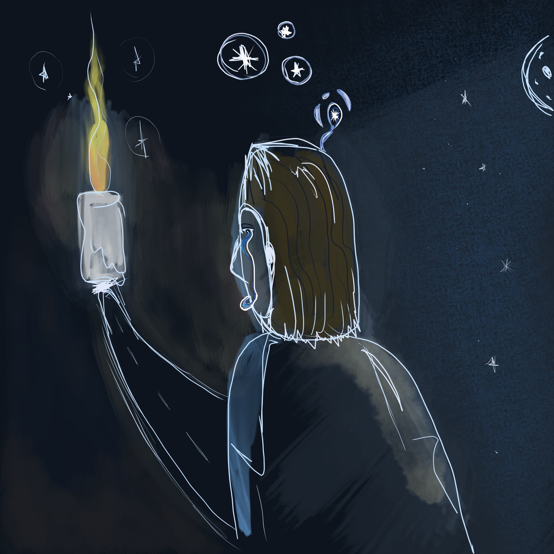 Drawing Thoughts - 2024 - sketchbook - Krita Artists