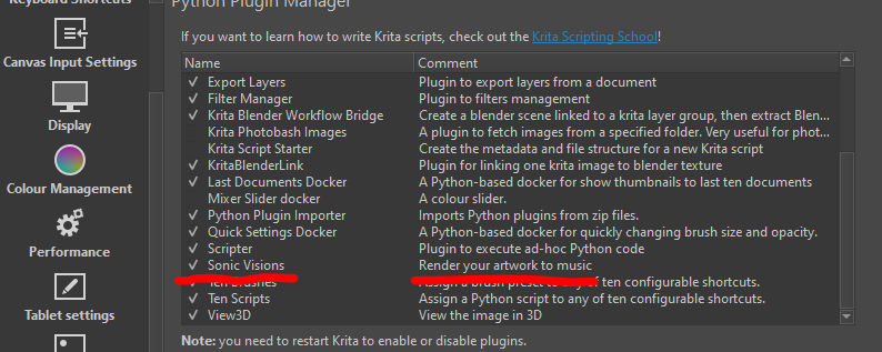 Sonic Visions plugin - Page 2 - Plugins and Scripts - Krita Artists