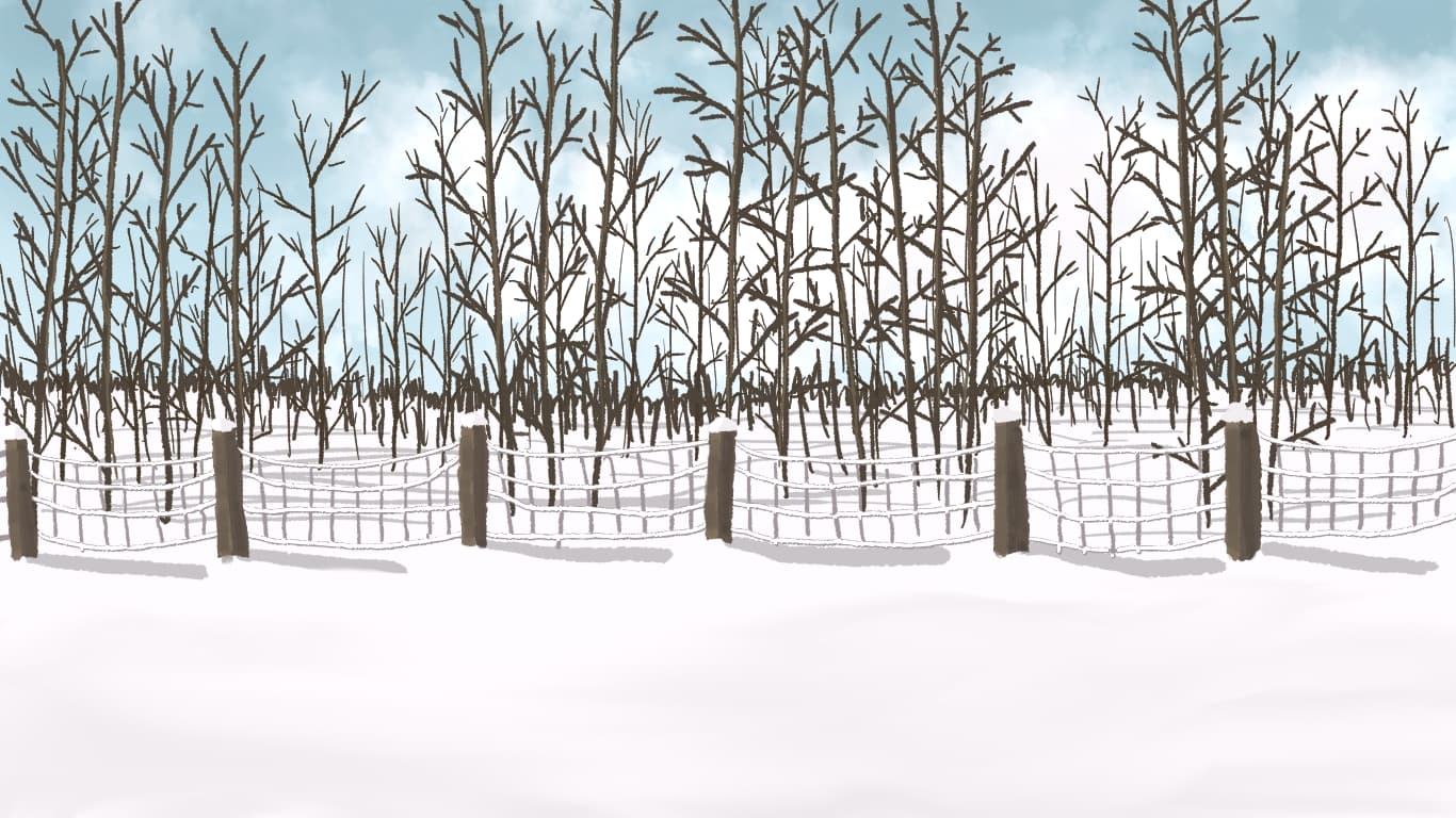 Snowy Forest - Finished Artworks - Krita Artists