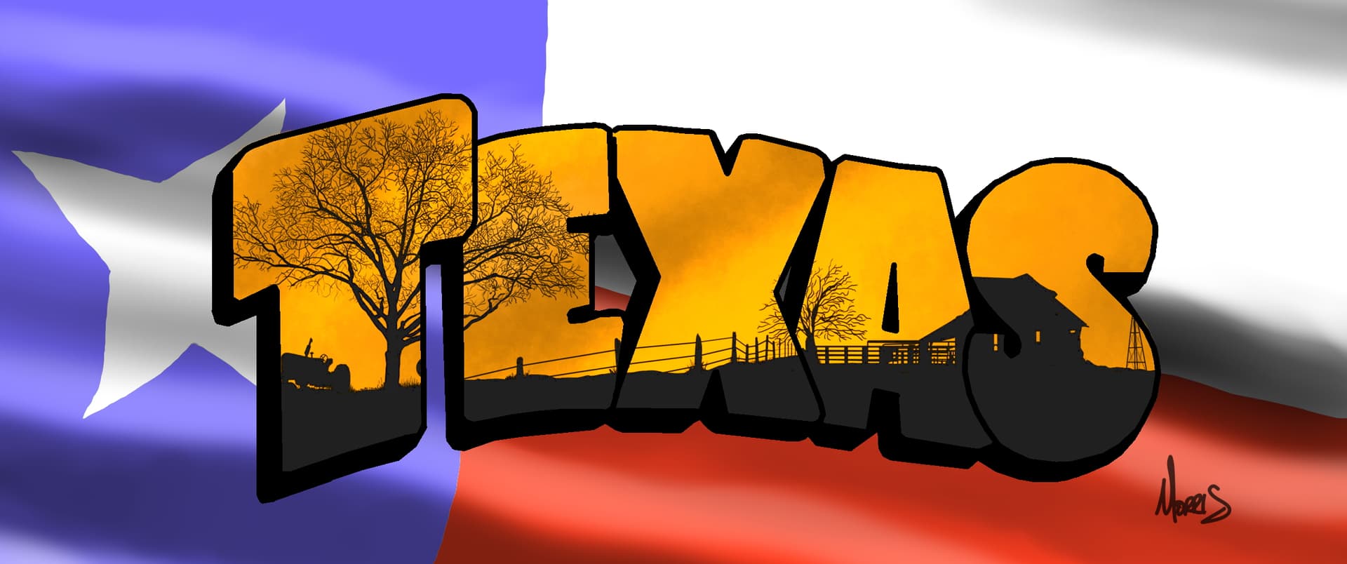 Texas FB banner - Finished Artworks - Krita Artists