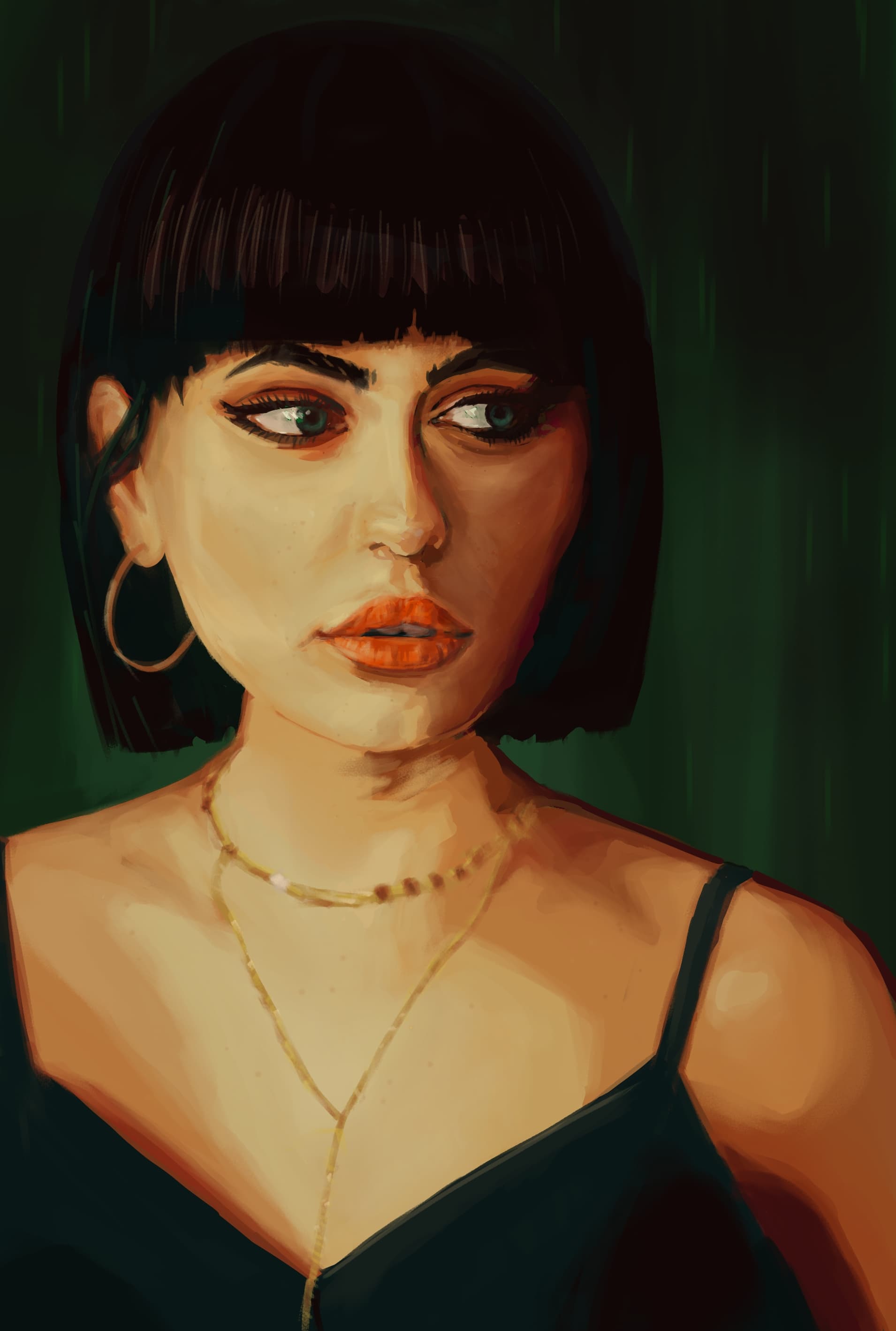 Stylised Portrait - Finished Artworks - Krita Artists