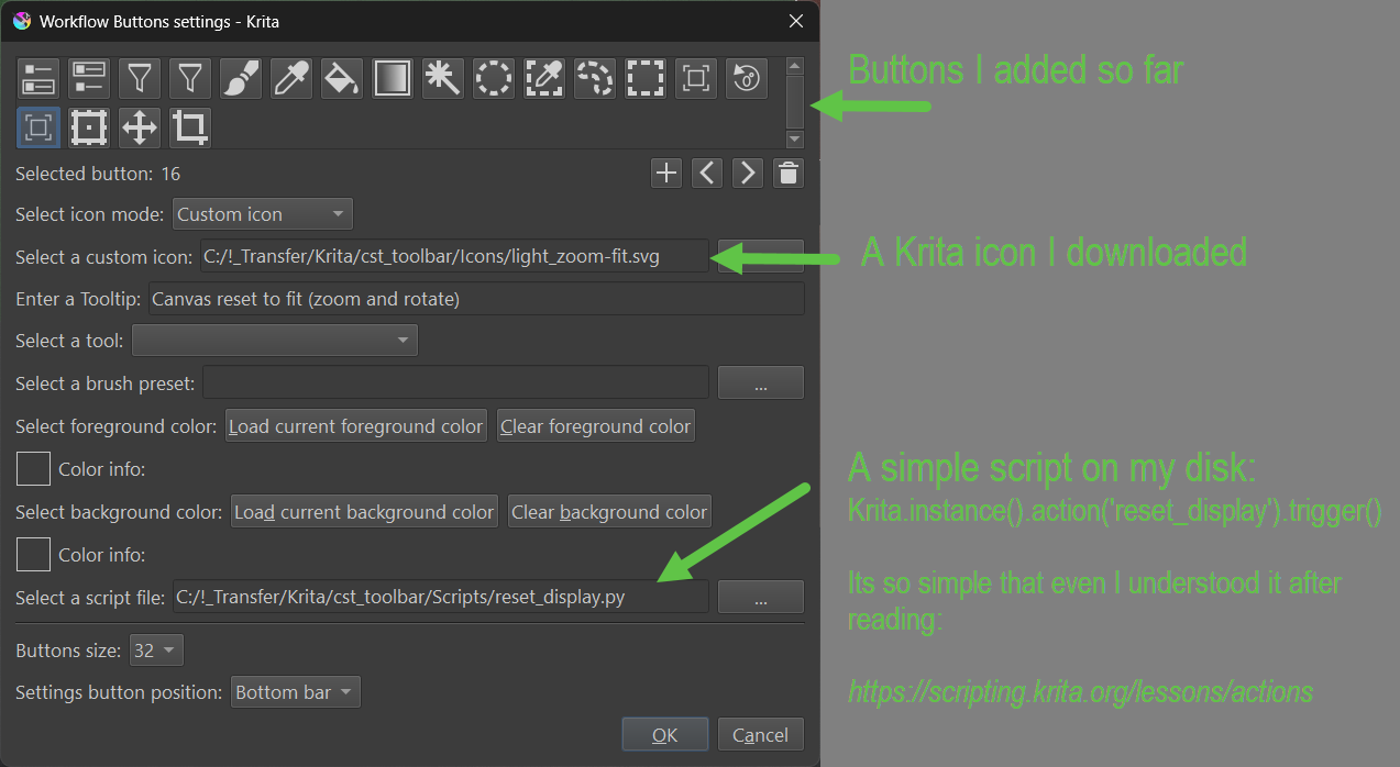Krita 5.3 prealpha - you can create a custom toolbox in it - for me ...