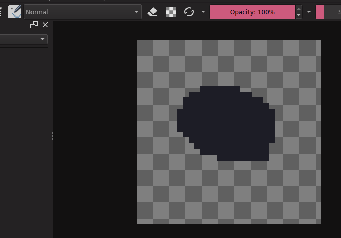 Contiguous Selection Tool treats the erased place as if it still had ...