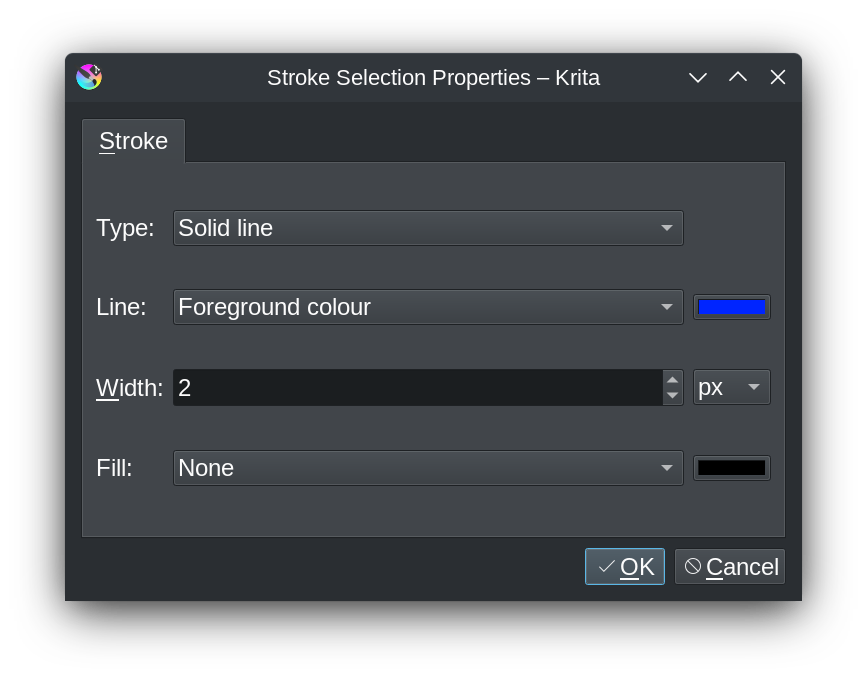 Fill contour? - General Questions - Krita Artists