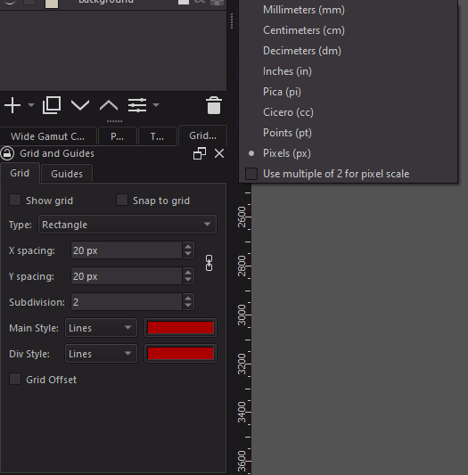 Grid & Guides Conversion Feature - Feature Requests - Krita Artists