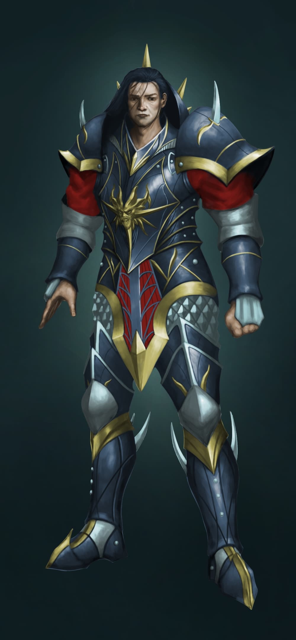Ultraviolent god armor - Finished Artworks - Krita Artists