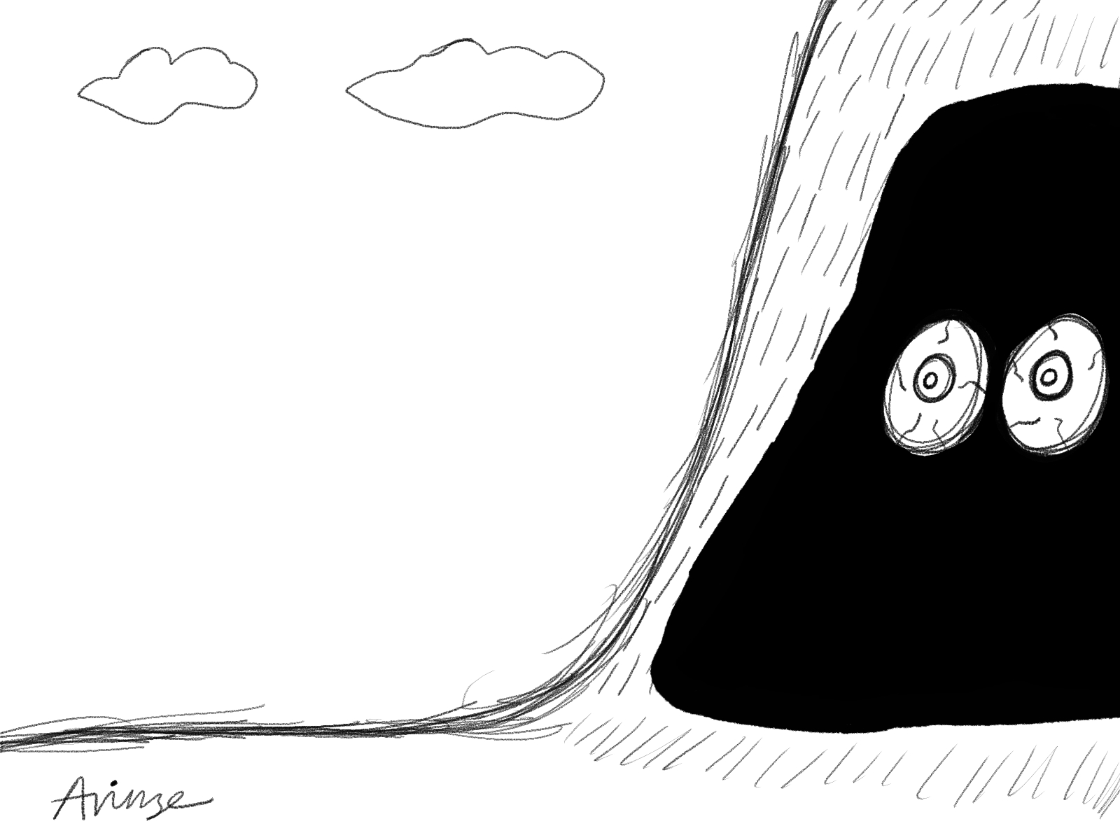 A Creature in a Cave - sketchbook - Krita Artists