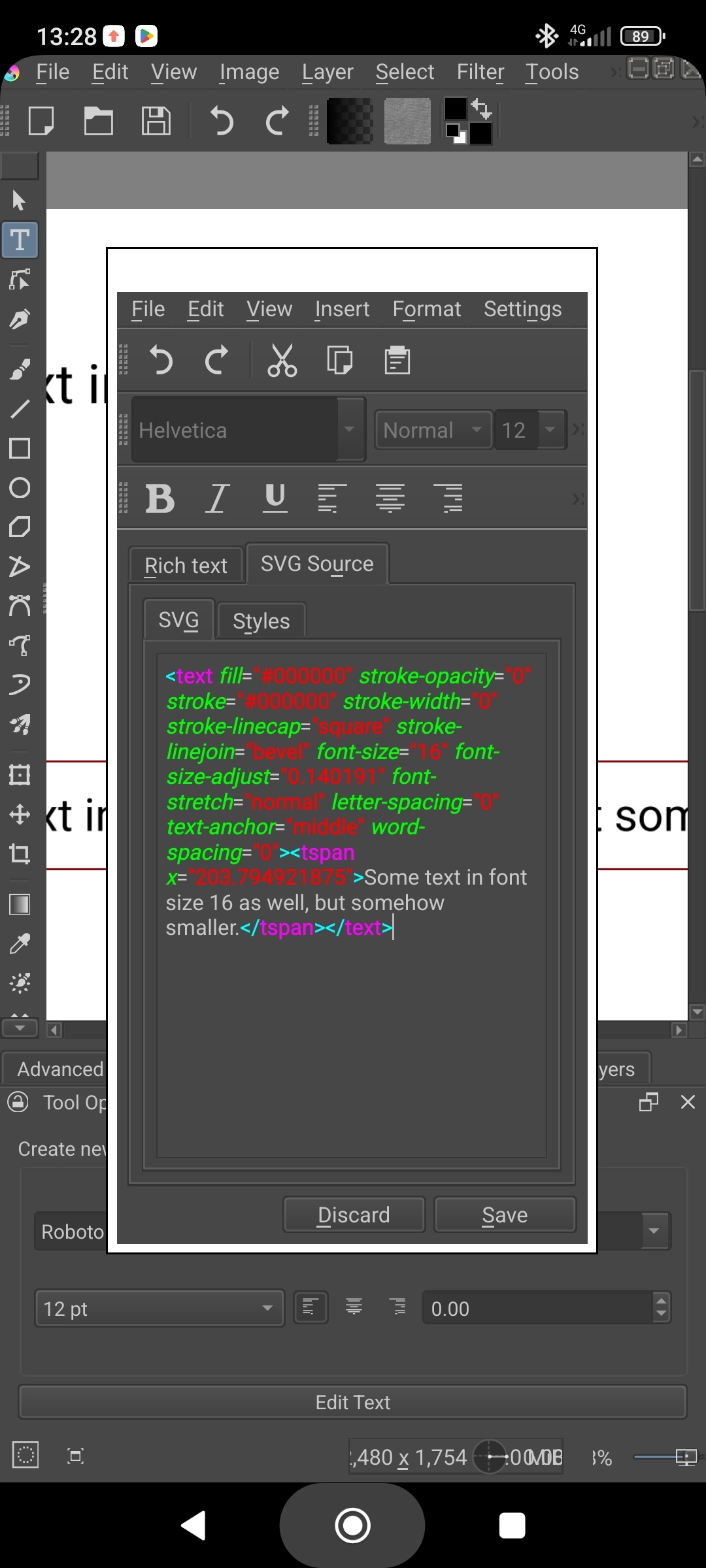Same Font Size Yet Clearly Different Size Artists Feedback Testing same-font-size-yet-clearly-different-size-artists-feedback-testing