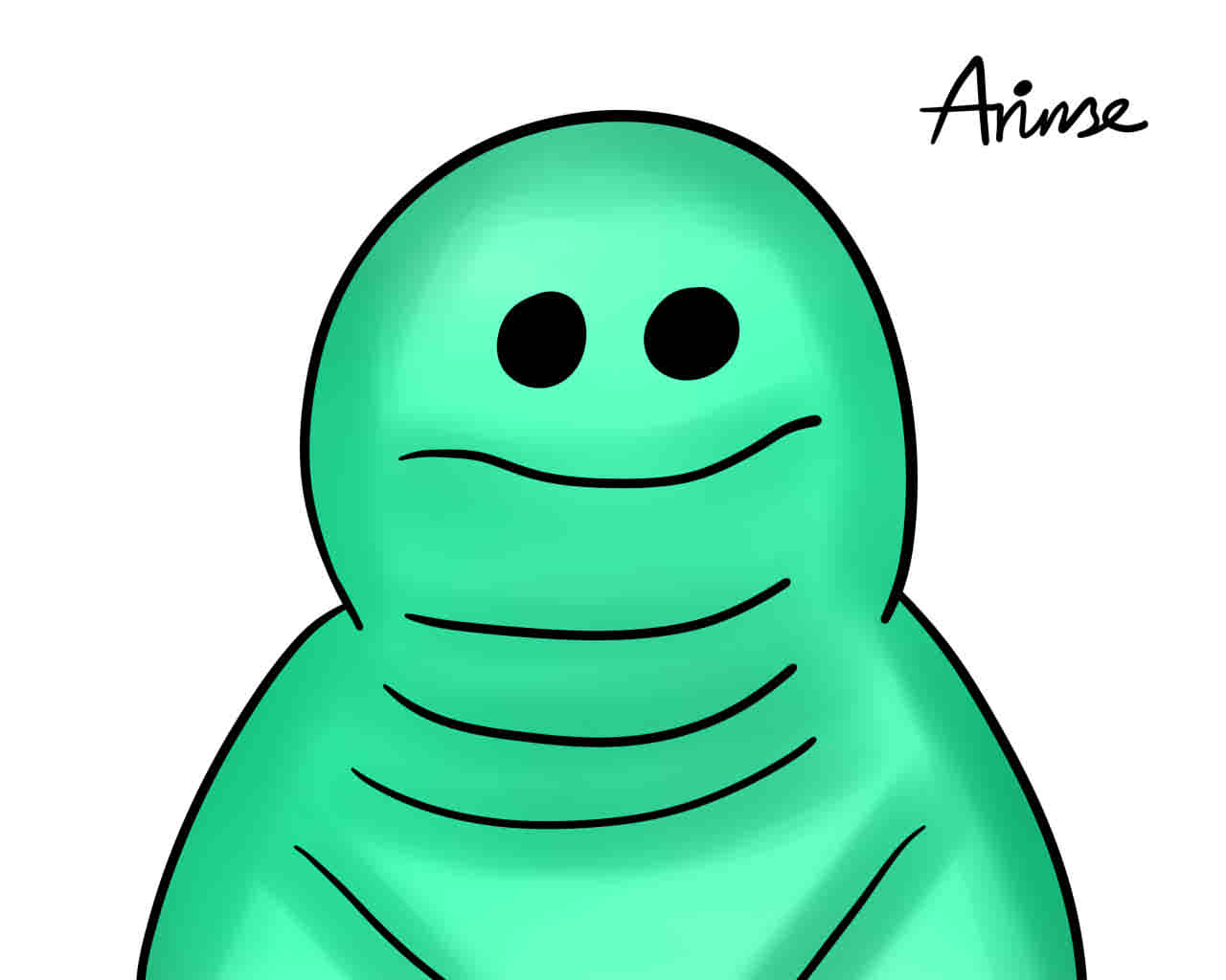 Green Creature - Finished Artworks - Krita Artists