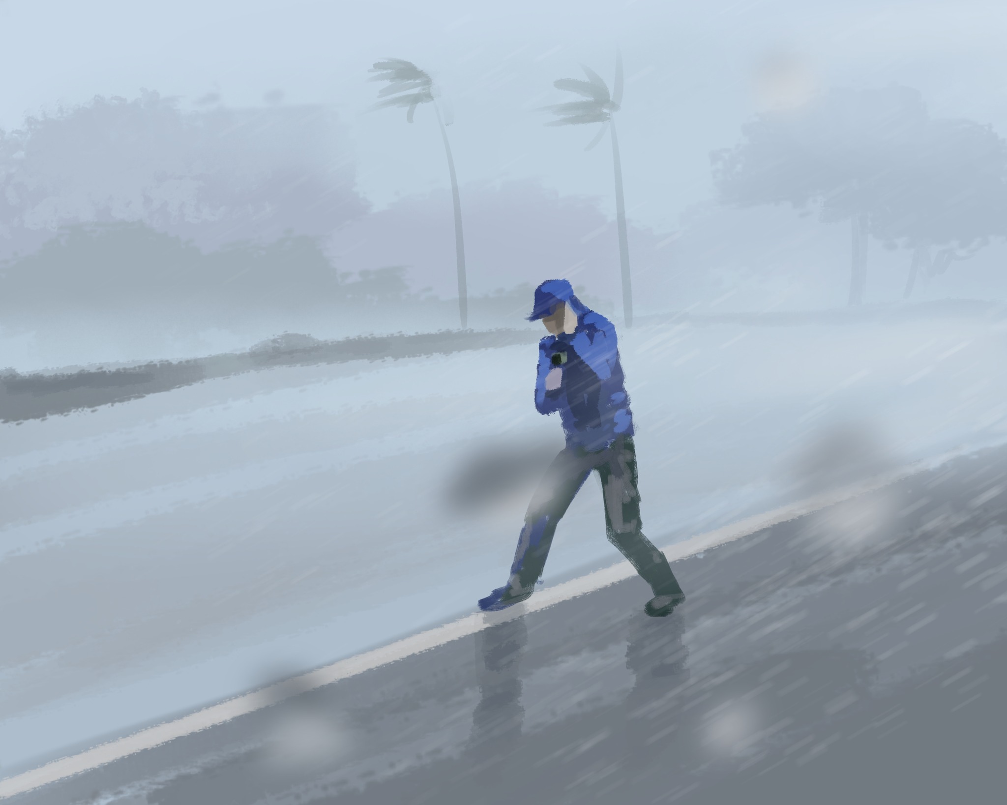 "Weatherman" - Finished Artworks - Krita Artists