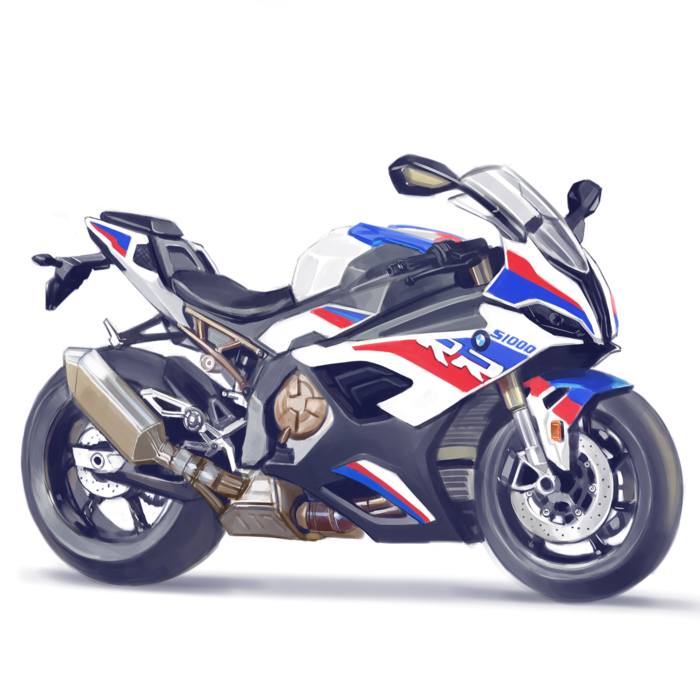 BMW s 1000 rr - Finished Artworks - Krita Artists