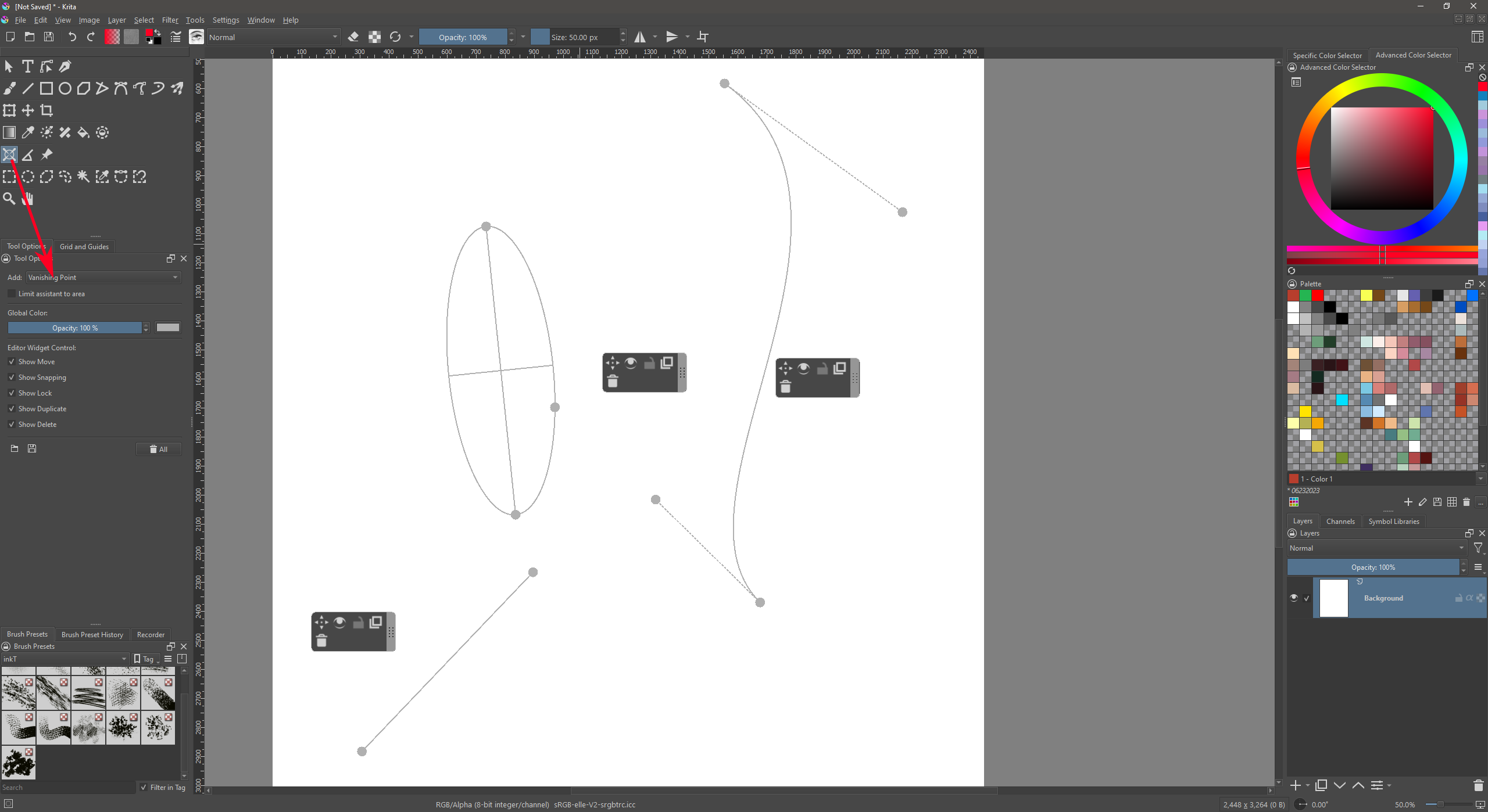 Is there any tool for recognizing and auto-correcting polygons in Krita ...