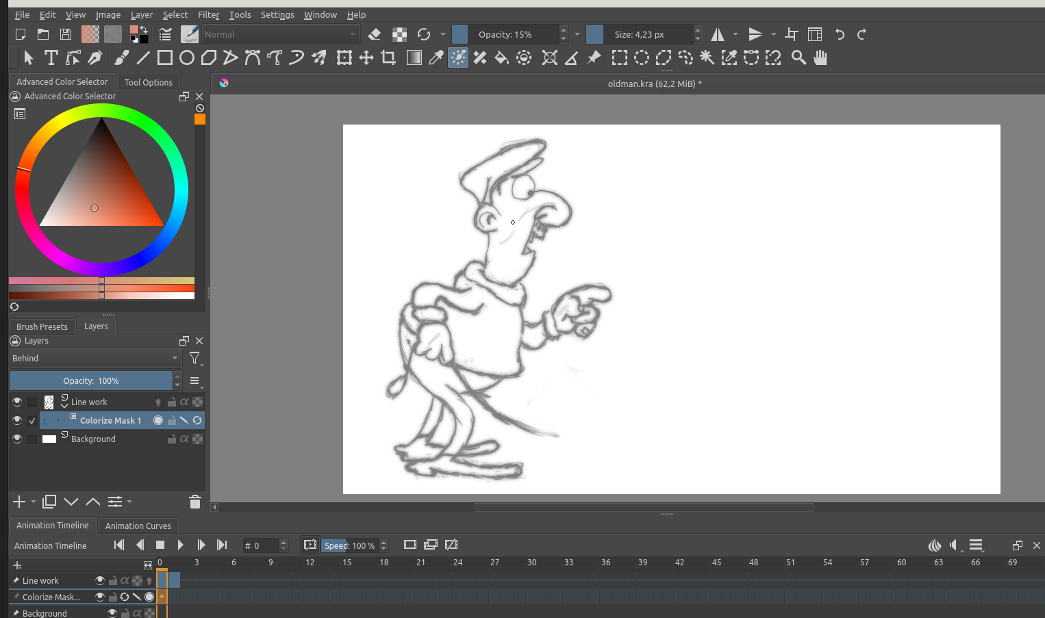Colorized Mak - Basics & Interface - Krita Artists