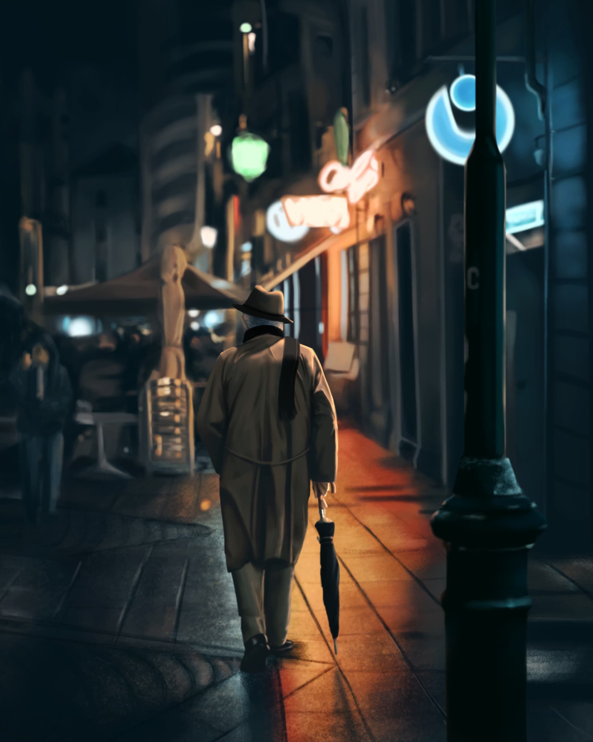 Background Study - Finished Artworks - Krita Artists