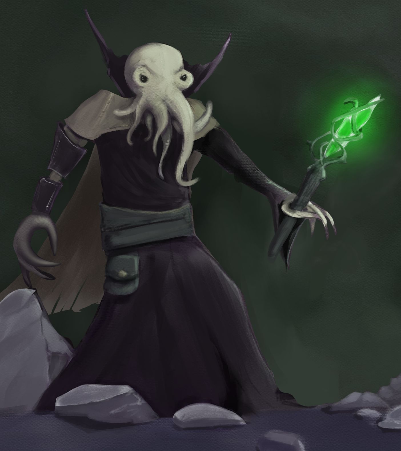 Mind flayer - Finished Artworks - Krita Artists