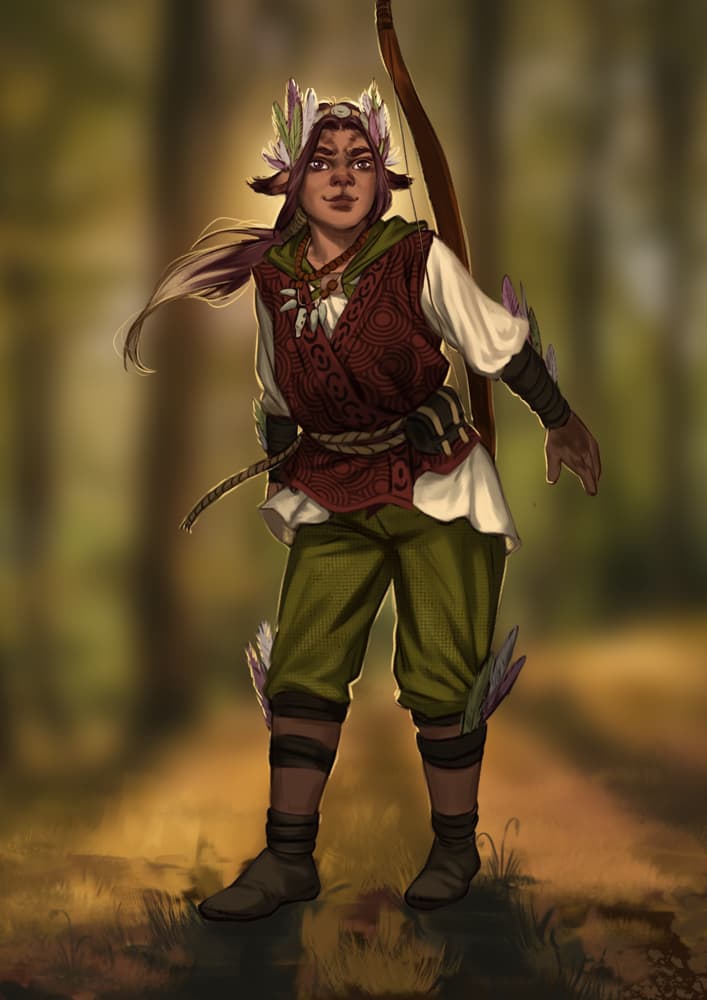 Another D&D character - Finished Artworks - Krita Artists
